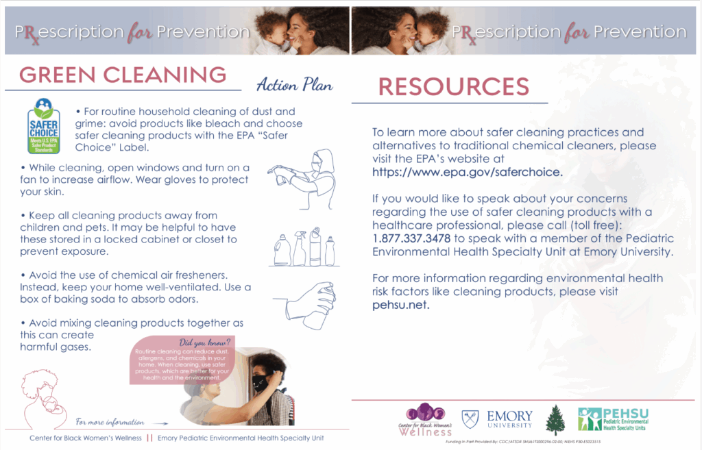 Cleaning, Sanitizing and Children's Health - PEHSU - Pediatric ...