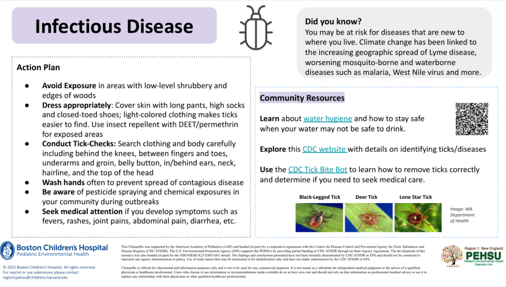 Infectious Disease - PEHSU - Pediatric Environmental Health Specialty Units