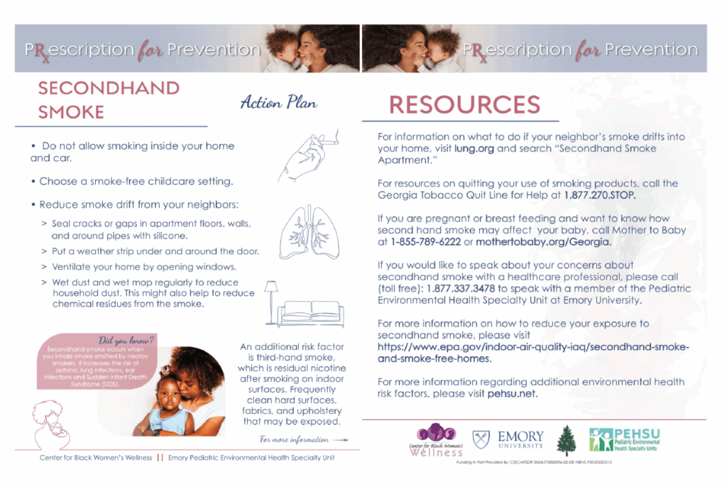 Second Hand Smoking and Children's Health - PEHSU - Pediatric ...